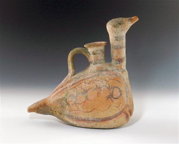 Ancient Daunian Duck Askos @ancientartifact – Galleria Delvecchio ...