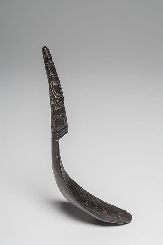 Haida Mountain Goat Horn Spoon - Native American – Galleria Delvecchio ...