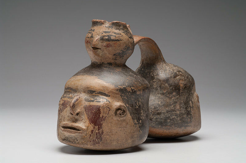 Pre-Columbian Nazca Head Vase from Peru - Nasca Huari – Galleria ...