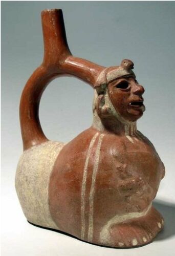 Ancient Moche V "Malky" Mummy Whistle Vessel – Galleria Delvecchio ...
