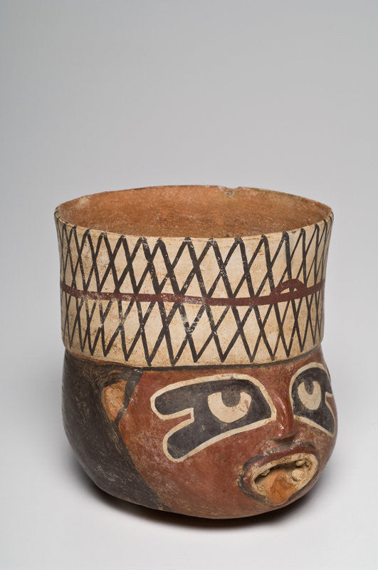 Ancient Nazca Trophy Head Vase @ancientartifact – Galleria Delvecchio ...