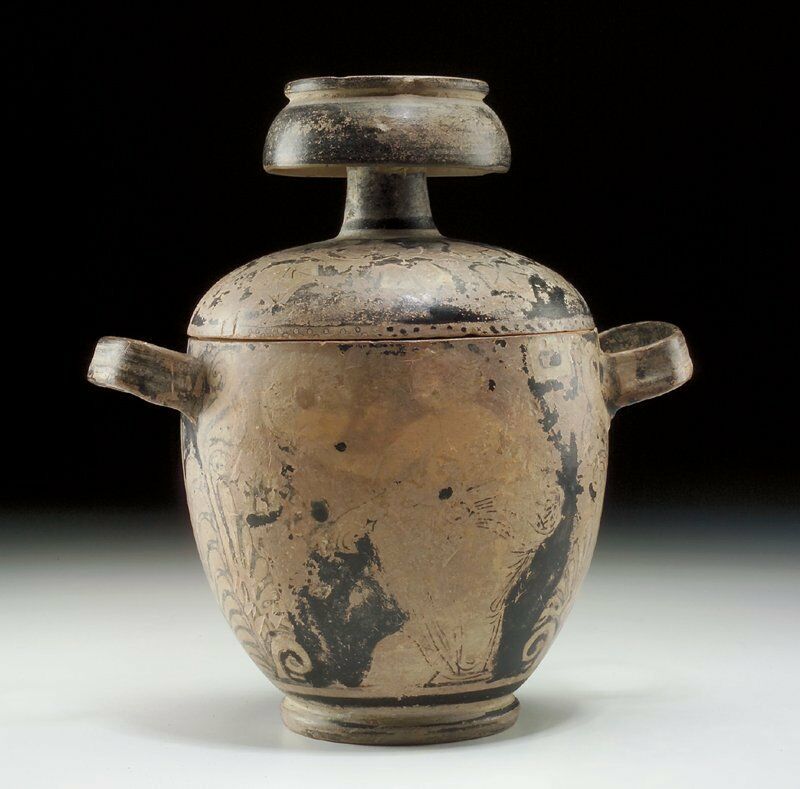 Ancient Sicilian Skyphoid Pyxis, Greek Magna Graecia – Galleria ...