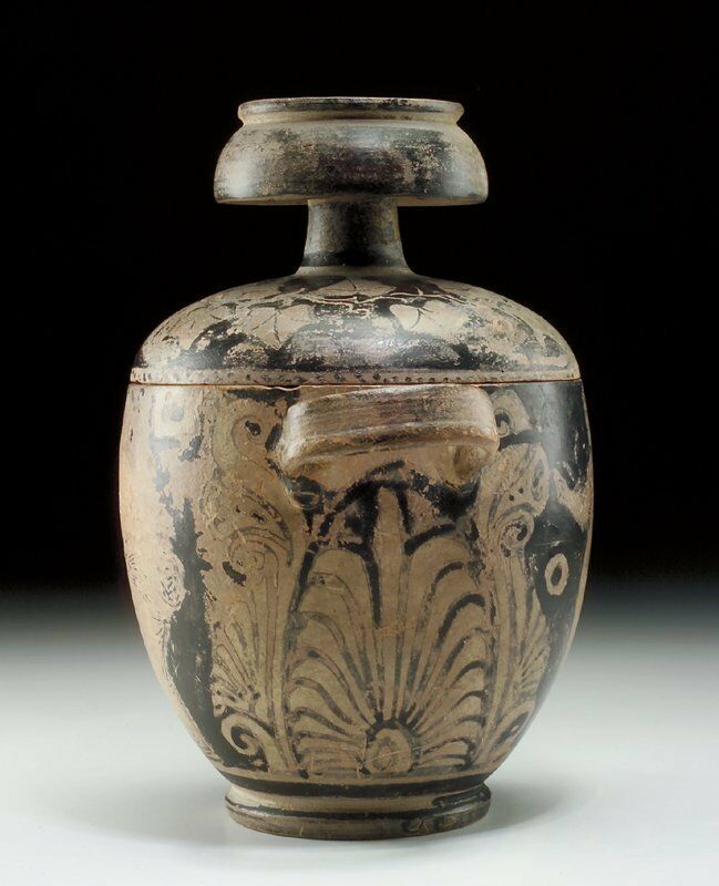 Ancient Sicilian Skyphoid Pyxis, Greek Magna Graecia – Galleria ...